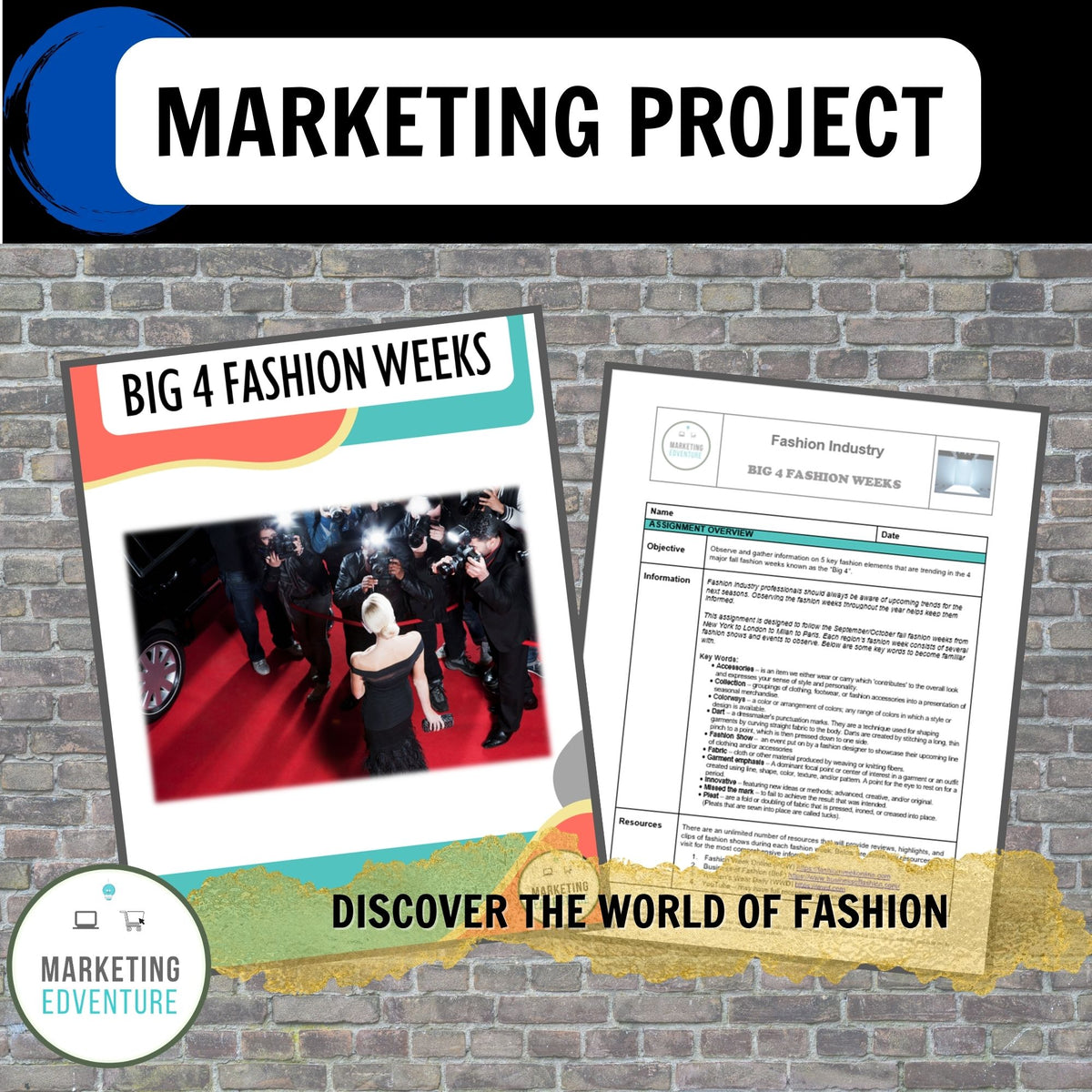 1007. Ultimate Fashion Marketing Class Bundle - CTE MARKETING ...