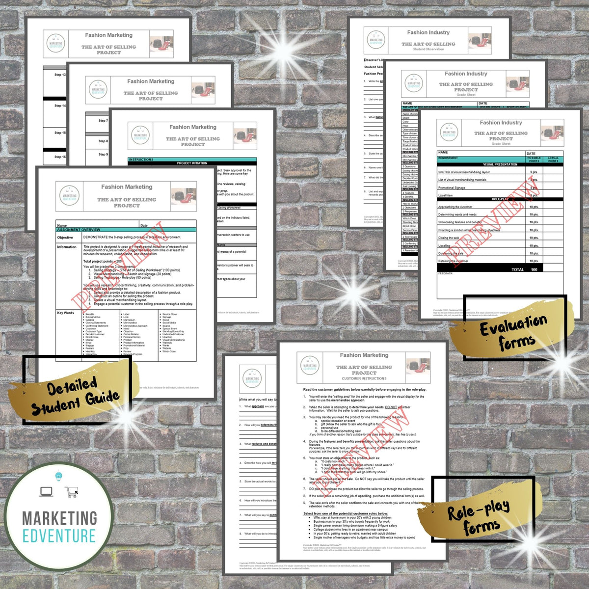 1007. Art of Selling "PROJECT & Selling MS PPT" - CTE MARKETING ...