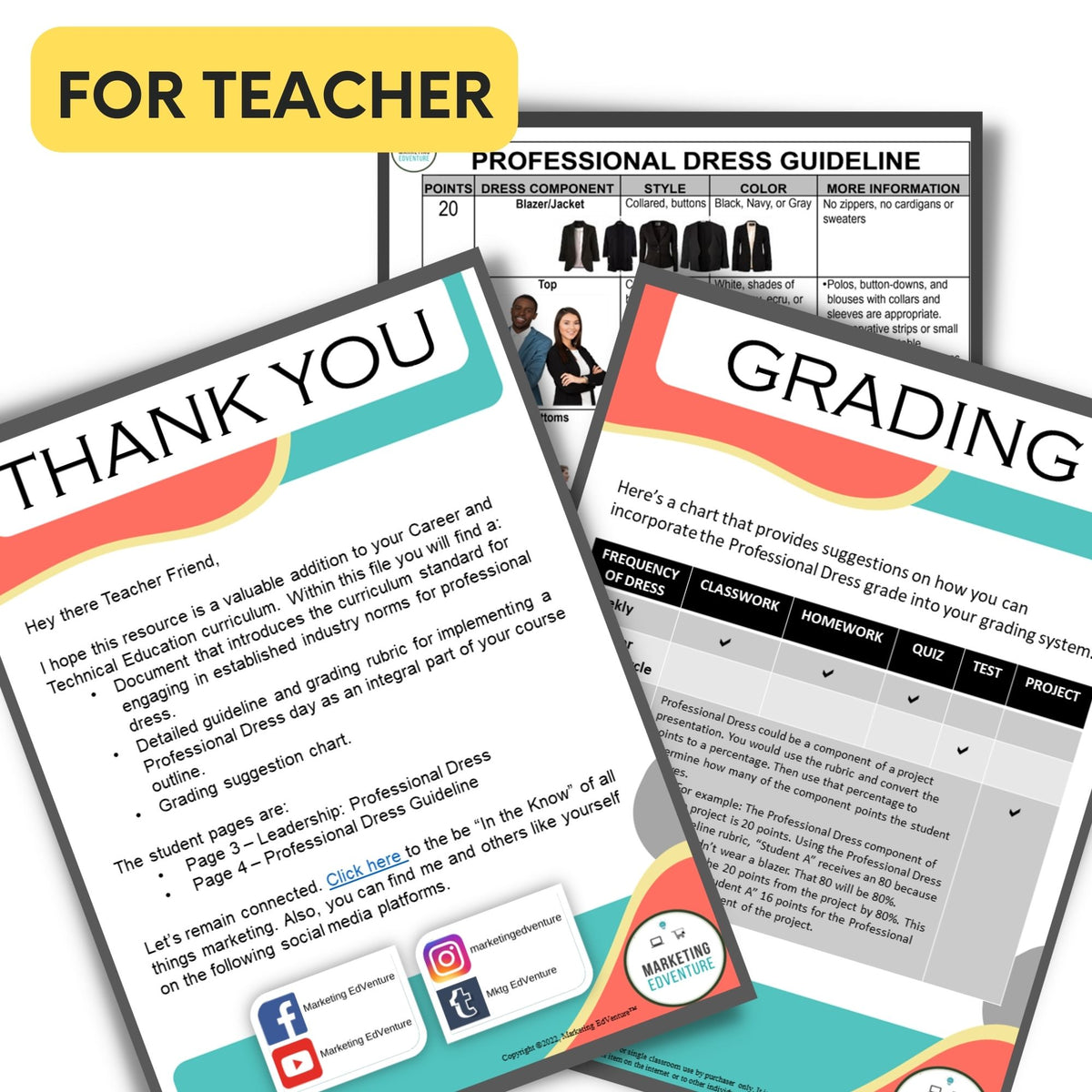 1000. FREE Professional Dress - Great for CTE, CTSO, DECA, BPA, Skills ...